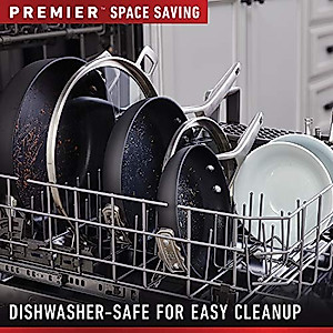 Calphalon Premier Space Saving Nonstick Fry Pan Set