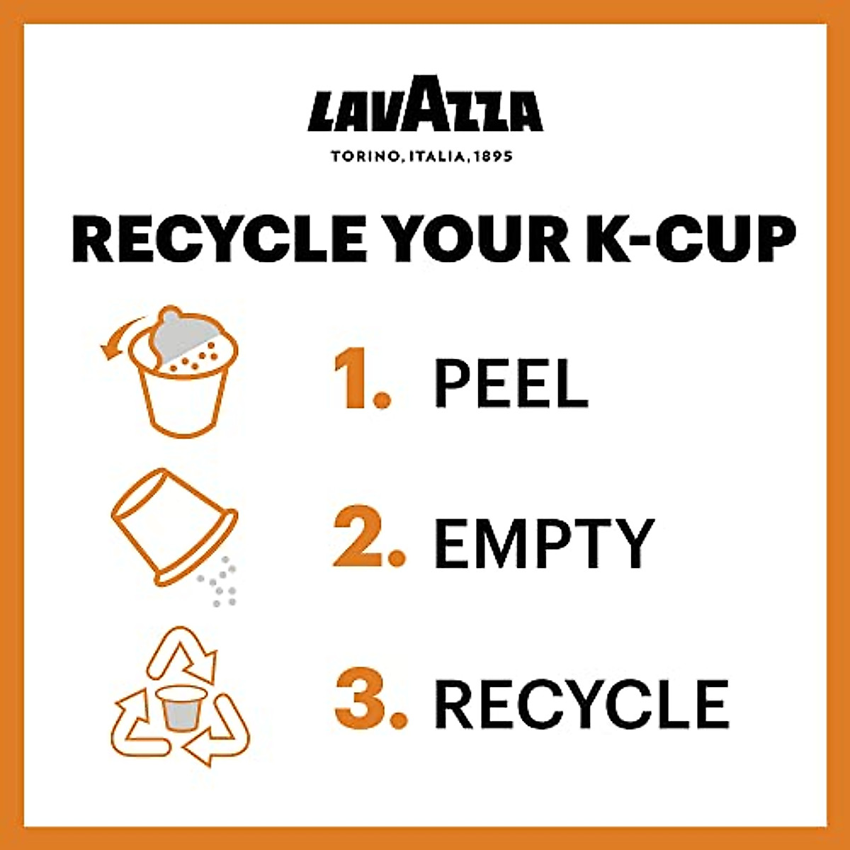 Lavazza Gran Aroma Single-Serve Coffee K-Cups for Keurig Brewer, Light Roast, 44 capsules, 100% Arabica