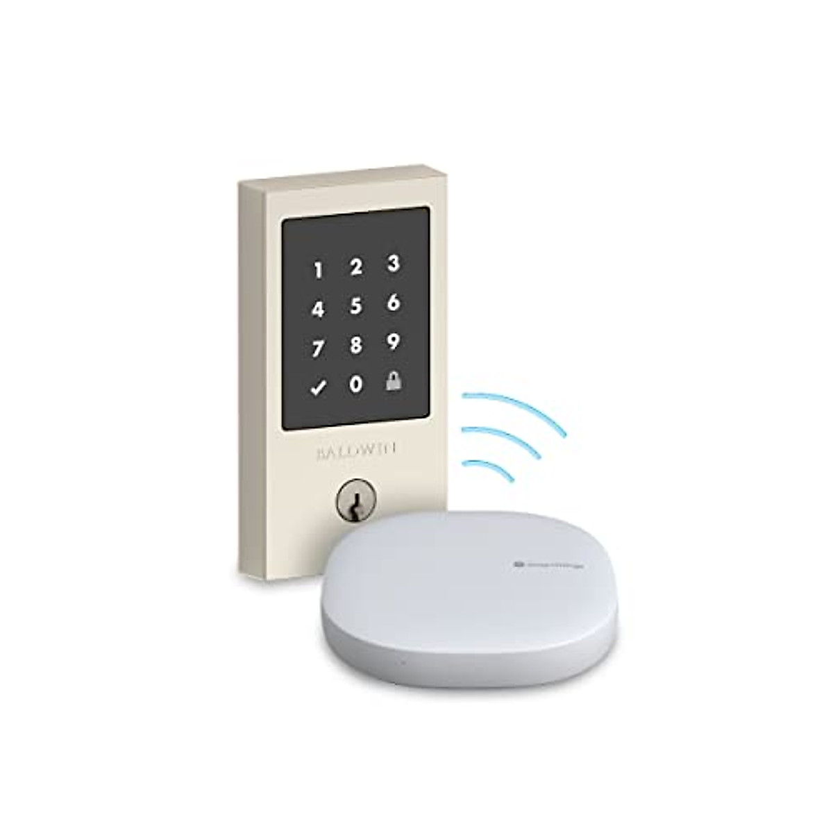 Baldwin 8225112ZW Baldwin 8225.ZW Touchscreen Minneapolis Z-Wave Deadbolt