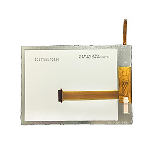 Rinbers Bottom LCD Screen Part Lower Display Replacement for Nintendo New 2DS XL LL Console with Opening Tool