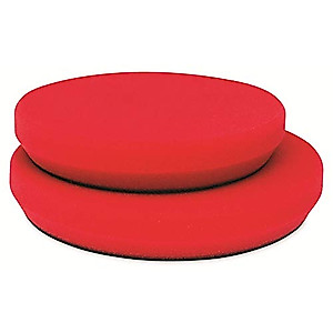 6.5" Red Foam Waxing Pads (Set of 2)