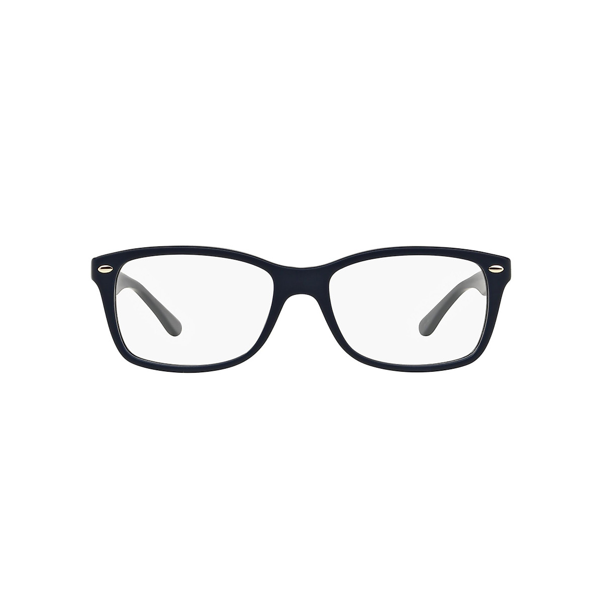 Ray-Ban RX5228 Square Prescription Eyeglass Frames, Sand Blue/Demo Lens, 53 mm