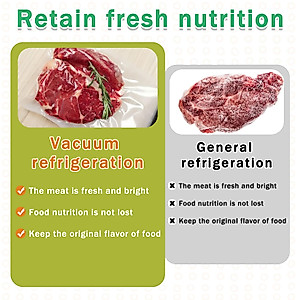 Automatic Vacuum Sealer Machine Household for Food, Dry/Moist Vacuum Sealer Machine with Air Sealing System for Food Storage, Portable Food Vacuum Sealer with 10 Vacuum Seal Bags & 2 Air Suction Hose