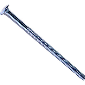Hard-to-Find Fastener 014973231453 Carriage Bolts, 3/8-16 x 8, Piece-45 , zinc