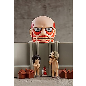 GOOD SMILE COMPANY Attack on Titan: Colossal Titan Nendoroid Action Figure Renewal Set