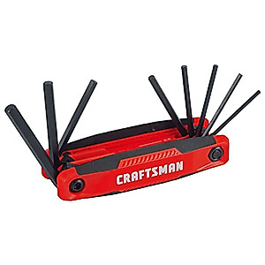 CRAFTSMAN CMHT26006 CM HEX KEYS-SAE FOLDING SET