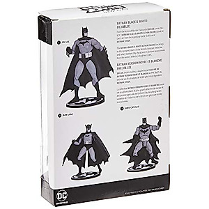 Entertainment Earth Batman Black and White Hush by Jim Lee Action Figure, Multicolor