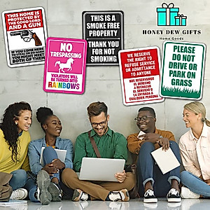 Honey Dew Gifts Funny Inappropriate Signs, Please Don't Do Coke in the Bathroom 9 inch by 12 inch Man Cave Signs and Decor, Made in USA