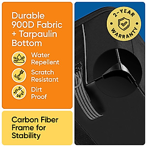 Rhino RoadMate Multi-Piece ATV Bag | Padded Reinforced ATV Storage Boxes | ATV Accessories Fitting Any ATV | ATV Storage and ATV Rear Seat | 3 ATV Bags 18x9x10.2 inches Each | Four Wheeler Accessories