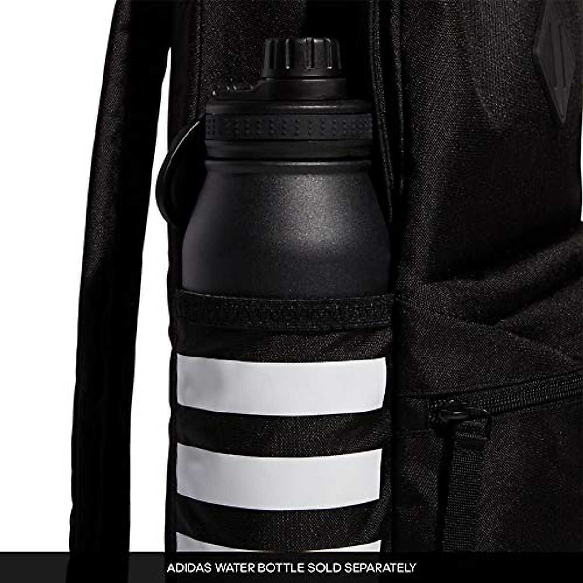 adidas Classic 3S Backpack, Black/White Test, One Size