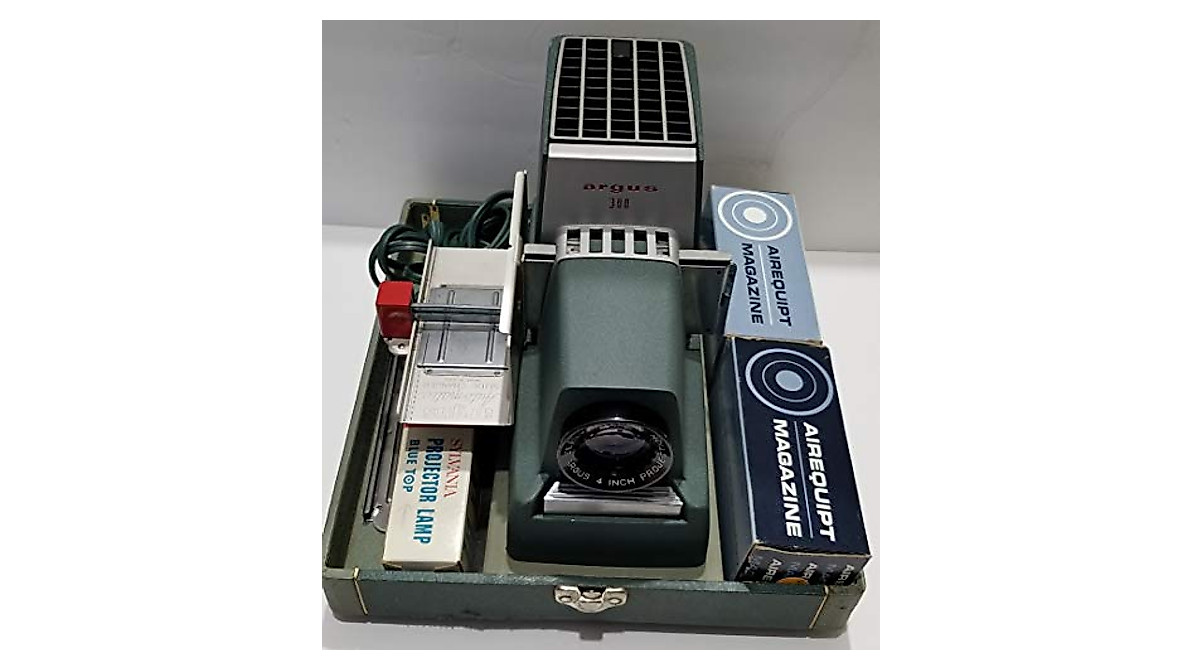Argus 300 Slide Projector - High-Quality 35mm Slides for Presentations