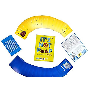 It's Not Poop - Fun Family Card Guessing Game for Kids and Adults, Ideal for Game Night, Camping, Travel and More, for 2-8 Players, Ages 8 and Up