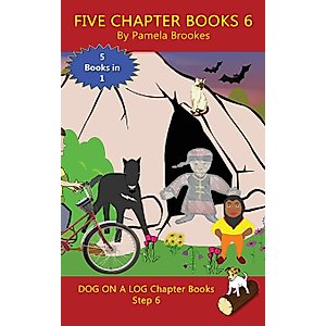 Five Chapter Books 6: Systematic Decodable Books for Phonics Readers and Folks with a Dyslexic Learning Style (DOG ON A LOG Chapter Book Collections)