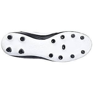 NIKE Men's Football Shoe, Black White, 7.5