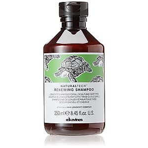 Davines Naturaltech RENEWING Shampoo, Gentle Cleansing That Promotes The Well Being Of Hair And Scalp, 8.45 Fl Oz (Pack of 1)