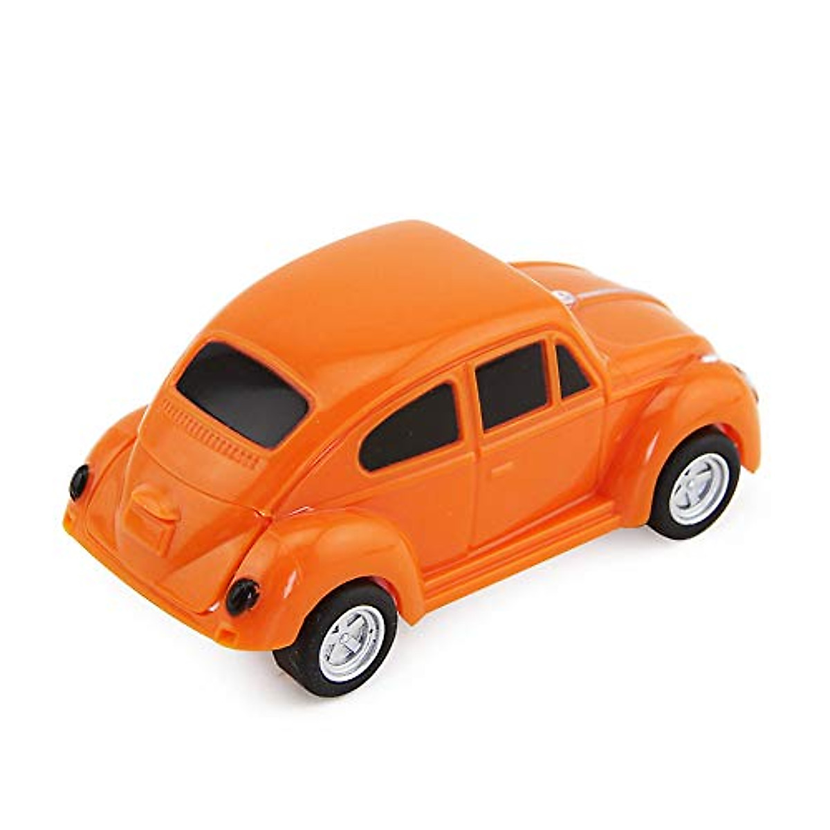 CHUYI Cool and Unique Car Shape 64GB USB 2.0 Flash Drive Novelty Pen Drive Funny Memory Stick Cute Jump Drive Thumb Drive U Disk Xmas Gift (Orange)