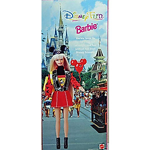 Disney Fun Barbie Fifth Edition 1997 w/ Balloon and Mickey Ears 18970