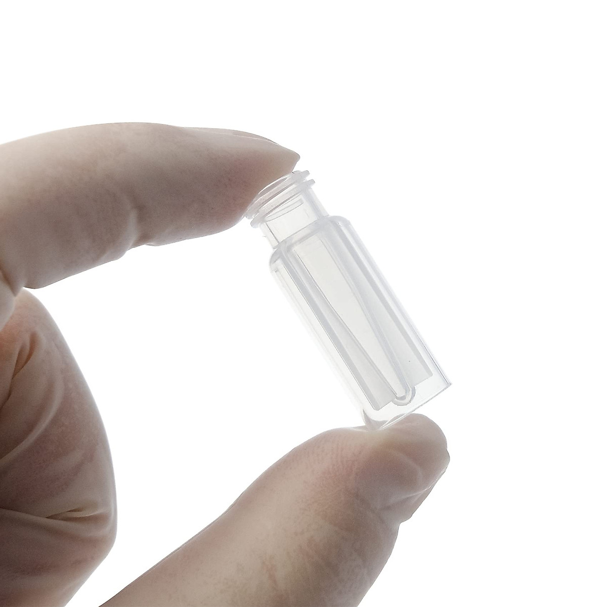 ALWSCI 9 mm Screw Top Vials with 0.3 mL Fused Inserts, Polypropylene, 100 pcs/pk