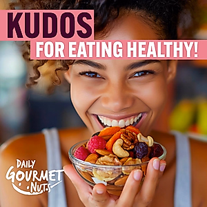 Daily Gourmet Nuts - Unsalted Mixed Nuts Snack Packs/Individually Wrapped Snacks/Nut Snacks/No Peanuts/Healthy Trail Mix Individual Packs/Deluxe Assorted Snacks