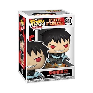 Funko POP Animation: Fire Force - Shinra with Fire, Multicolor, Standard, (56159)