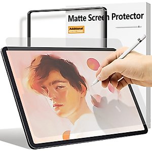 Ambison Matte Screen Protector for iPad Pro 11 (all models), iPad Air 5th/4th Generation(10.9'' 2022&2020), [Install Frame] High Touch Sensitivity Matte Film, Anti-Glare/Apple Pencil Compatible