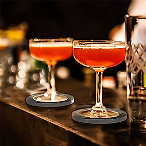 QUANJJ Easter Eggs Willow Branches Bottle Ceramic Coaster Set Coffee Tea Cup Coasters Kitchen Accessories Round Placemat (Color : D, Size : 4pcs)