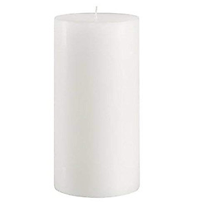 Mister Candle - 4 inch by 8 inch Tall Citronella Scented Pillar Candle - Indoor & Outdoor Use