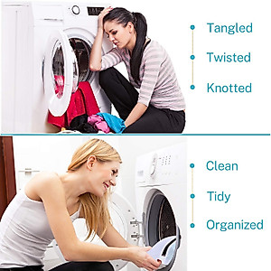 BAGAIL Set of 3 Mesh Laundry Bags for Blouse,Hosiery,Underwear,Sweaters,etc. Premium Laundry Bags for Travel Storage Organization (3 L)