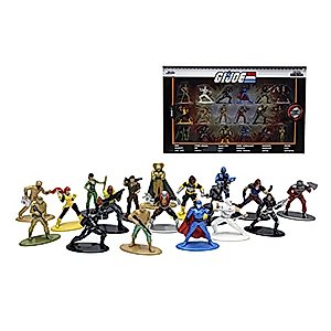 Jada Toys G.I. Joe 1.65" 18-Pack Die-cast Figures, Toys for Kids and Adults, 32913
