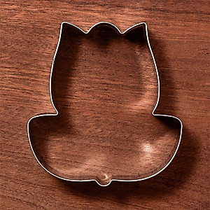 LILIAO Tulip Flower Cookie Cutter - 3.4 x 3.7 inches - Stainless Steel
