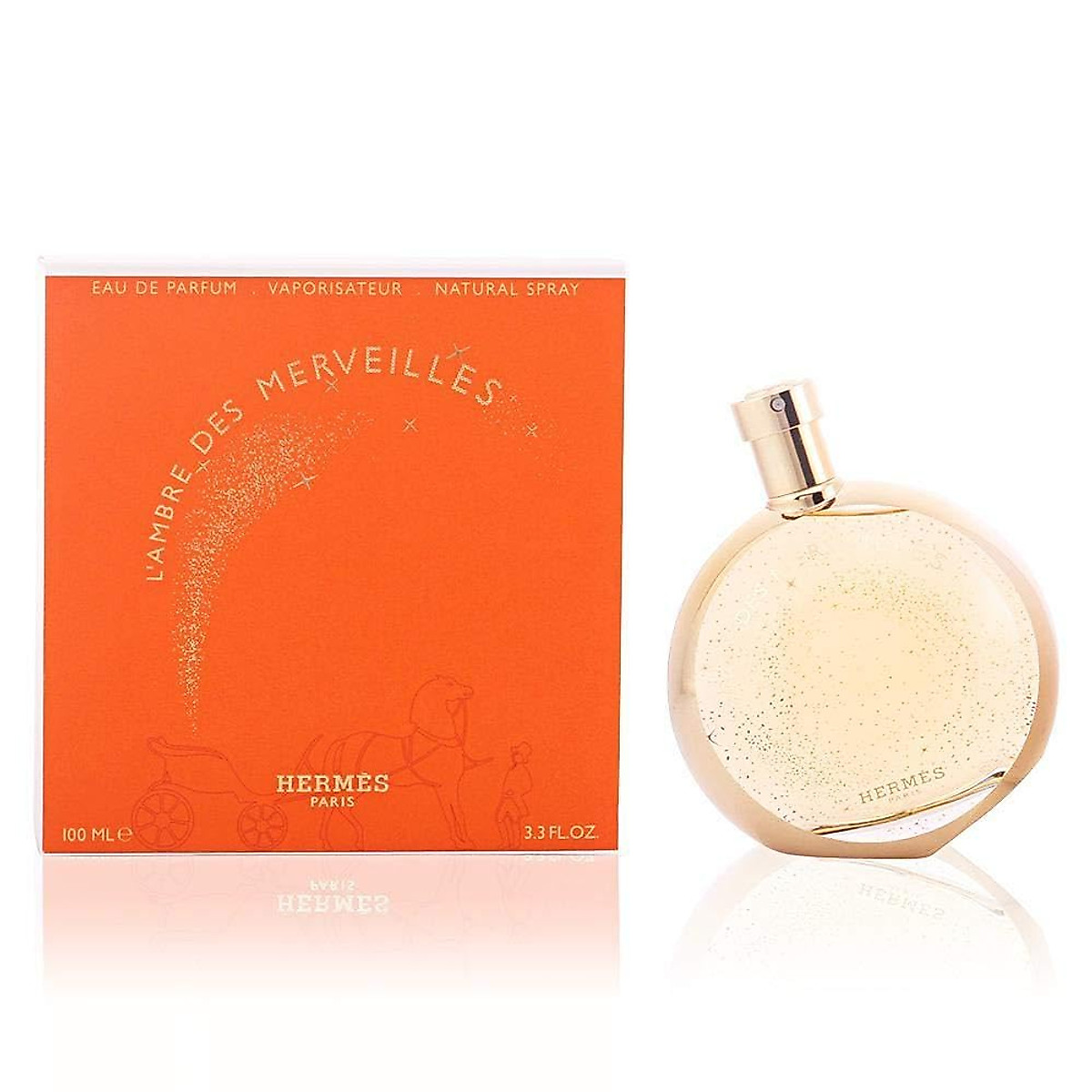 L'Ambre Des Merveilles by Hermes for Women 3.3 oz Eau de Parfum Spray