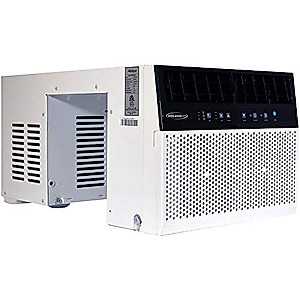 Soleus Air Exclusive 6,000 BTU Energy Star First Ever Over the Sill Air Conditioner. Keep Your Window View (Fits up to an 9" Wide Window Sill)