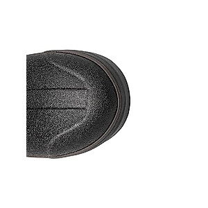 BOGS Classic II Wide Solid Snow Boot, Black Multi, 10 US Unisex Little Kid