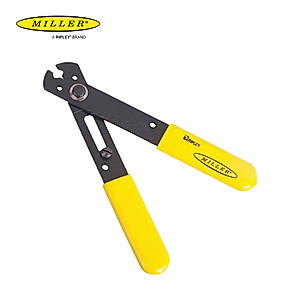 Miller 100 Wire Stripper and Cutter, Wire Stripping Tool, Cable Cutting Tool, Professional Stripper and Cutter for Technicians