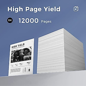 HIPAGE DR-630 Compatible Drum Unit Replacement for Brother DR630 DR660 use with DCP-L2520DW DCP-L2540DW HL-L2300D HL-L2305W HL-L2320D HL-L2340DW HL-L2360DW HL-L2380DW HL-L2680W (1 Black)