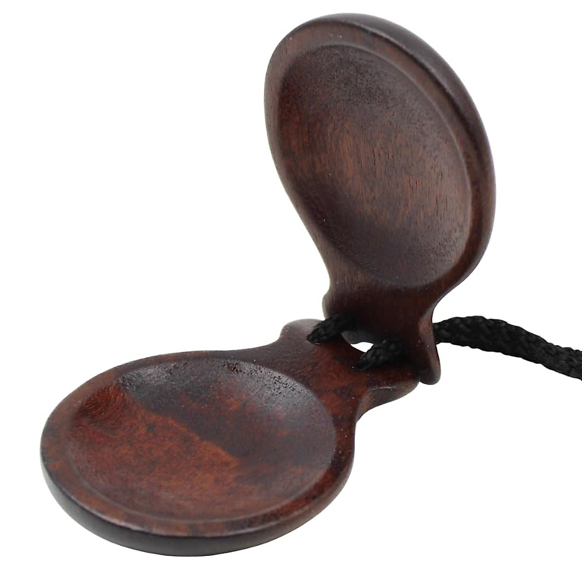 Semi-Professional Jale Spanish Flamenco Castanets Castañuelas Bubinga Caoba Made In Spain Ref#108 (8)