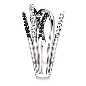 SUKKCCNO 925 Sterling Silver Shiny White Gem Ring Cubic Zirconia Rings CZ Diamond Multi Row Ring Eternity Wedding Bridal Jewelry Gifts Women Size 6-10 (10)