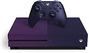 Microsoft Xbox One S 1TB Console - Fortnite Gradient Purple Special Edition Console (Game not included) (Renewed)