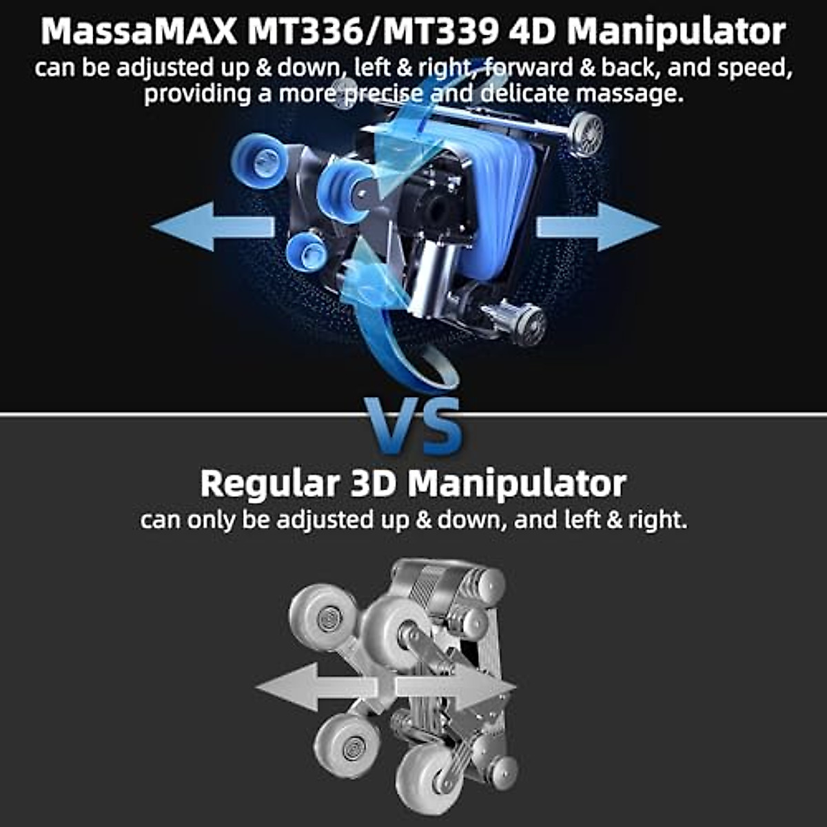 MassaMAX 2023 Massage Chair, Full Body Zero Gravity SL Track Recliner with Yoga Stretch, Voice Control, Heating, Airbags, Foot Massage (321-Black)