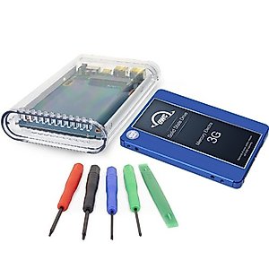 OWC SSD DIY Bundle, Mercury On-The-Go Pro FireWire 800 / USB 3.0 & 2.0, 2.5" 1.0TB Mercury Electra 3G SSD 5 Piece Toolkit