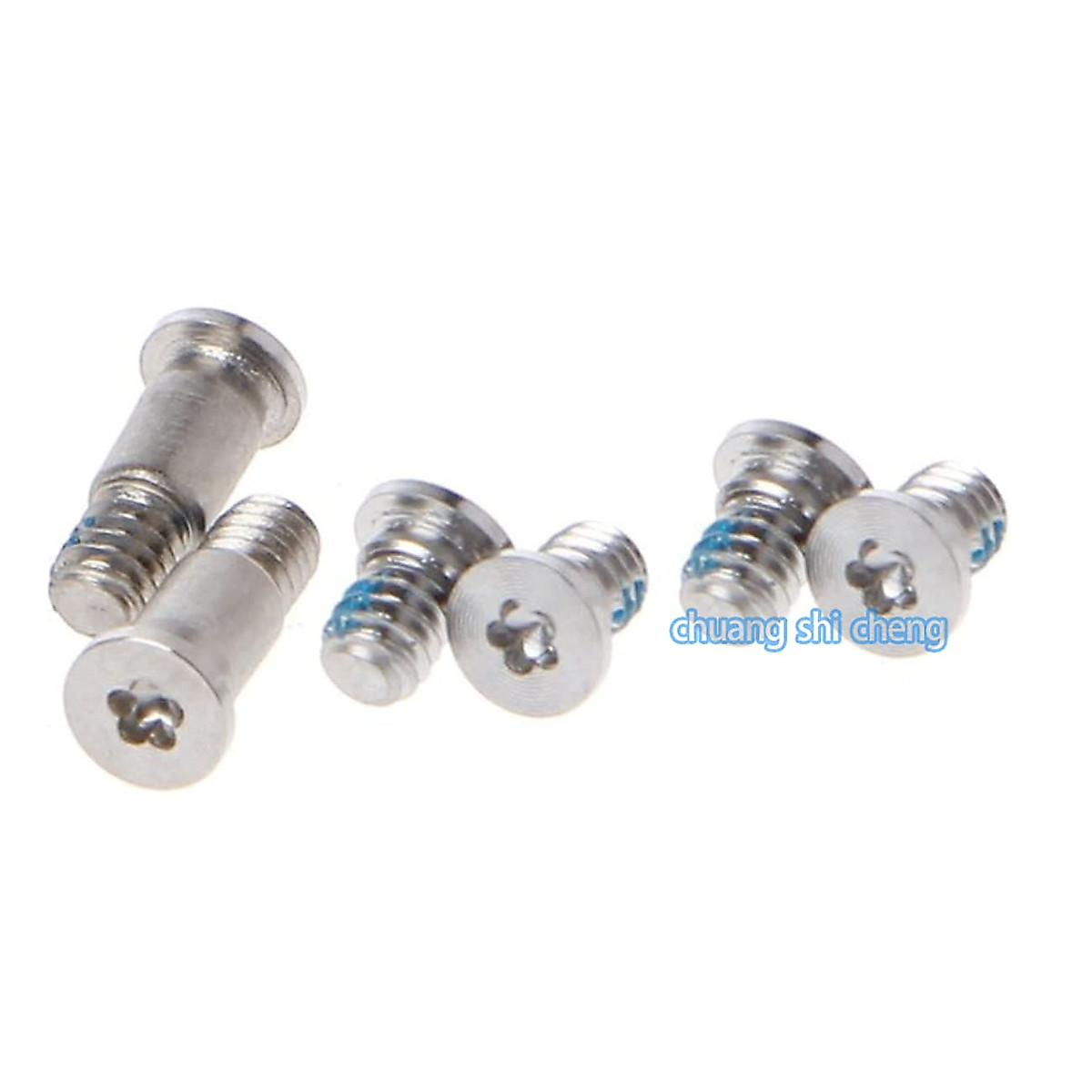 Space Grey Silver Bottom Case Cover Screws+Screwdriver for MacBook pro A17062016-2017 A1989 2018-2019 Space Grey Silver Bottom Case Cover Screws (Silver)