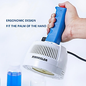 FUNSEALER Induction Heat Sealer Bottle Cap Sealing Machine For Plastic Glass Bottle Cap (110&220 Dual Voltage)