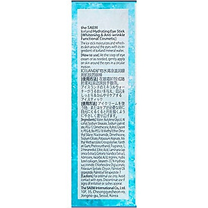 The SAEM Iceland Hydrating Eye Stick 0.24oz - Cooling Eye Balm for Dark Circles and Puffiness – Under Eye Treatment - Reduce Wrinkles and Moisturizing - Minimize Dark & Puffy Eyes