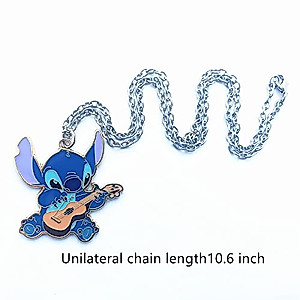 Twin Six Anime Cartoon Necklace Environmental Zinc Alloy Pendants, Gifts for Women, Men