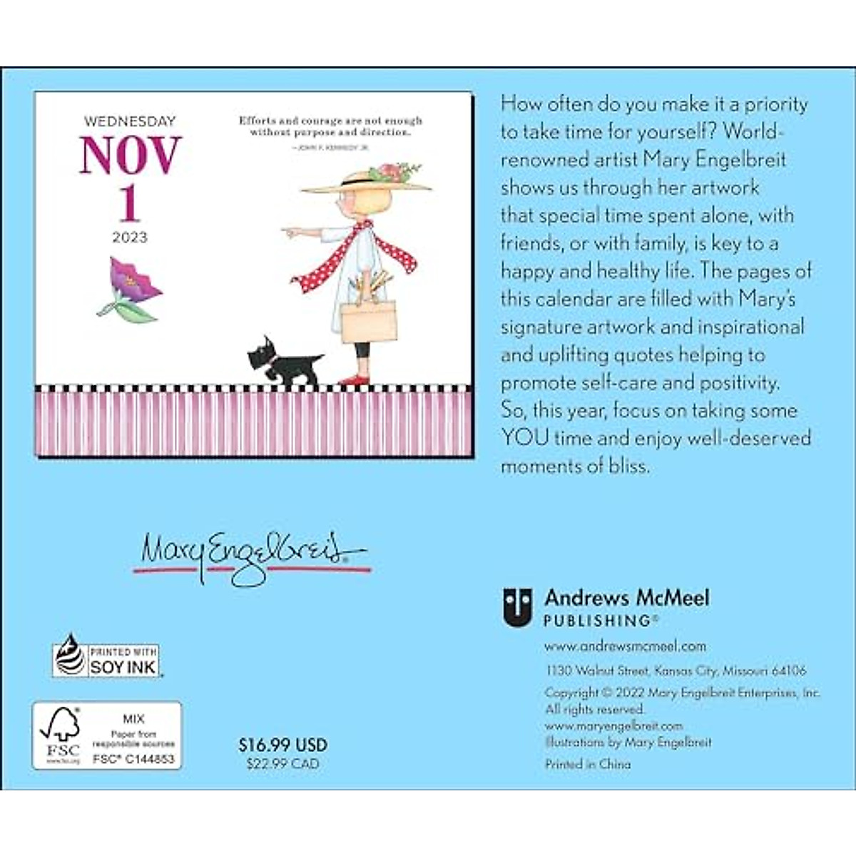 Mary Engelbreit's 2023 Day-to-Day Calendar: ME Time