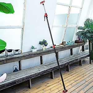 XINQIAO Third Hand Tool 3rd Hand Support System, Premium Steel Support Rod with 154 LB Capacity for Cabinet Jack, Drywall Jack& Cargo Bars, 49.2 IN-114.2 in Long, 1 PC