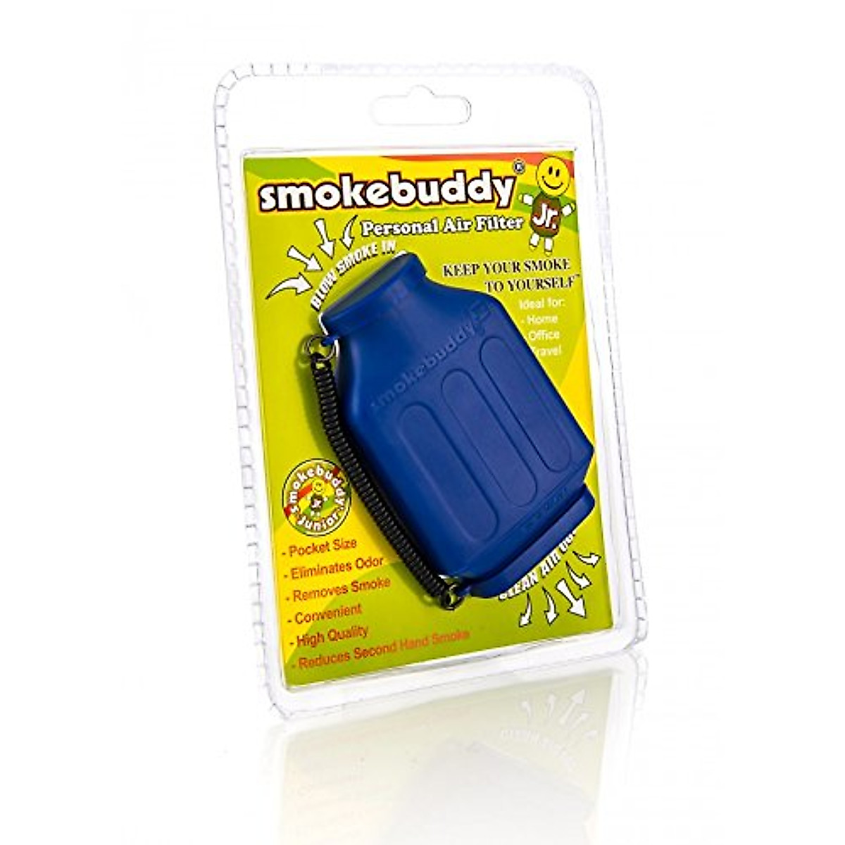 Smoke Buddy Personal Air Filter Junior Staff (Blue) - Without LED light