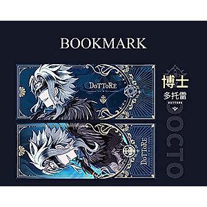 Genshin Impact Fatui Bookmark - Eleven Harbingers Collectible (Bookmark Set)