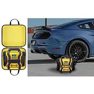 khanka Hard Carrying Case Replacement for DEWALT DXAEPS14 1600 Peak Battery Amp 12V Automotive Jump Starter/Power Station/Power Inverter, Case Only