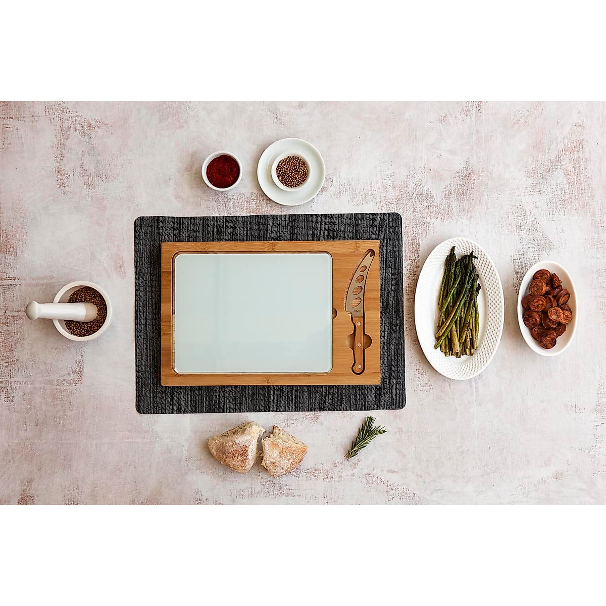 NCAA Georgia Bulldogs Icon Cheese Set (3-Piece)